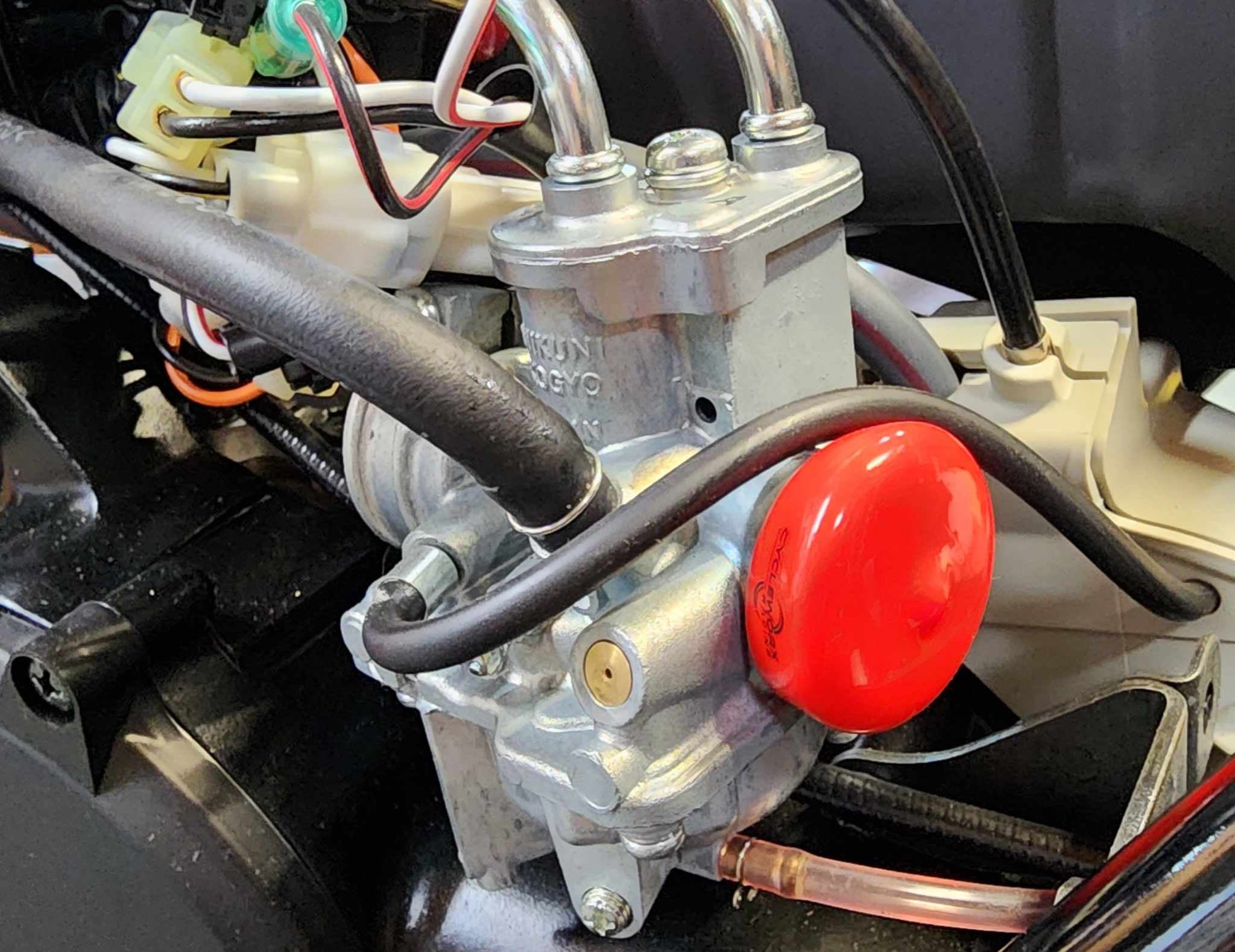 PW50 Carb and Intake Cover | CycleWorxRacing